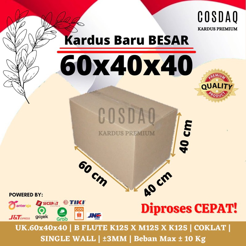 New cardboard packing Box measuring 60x40x40cm | Shopee Philippines