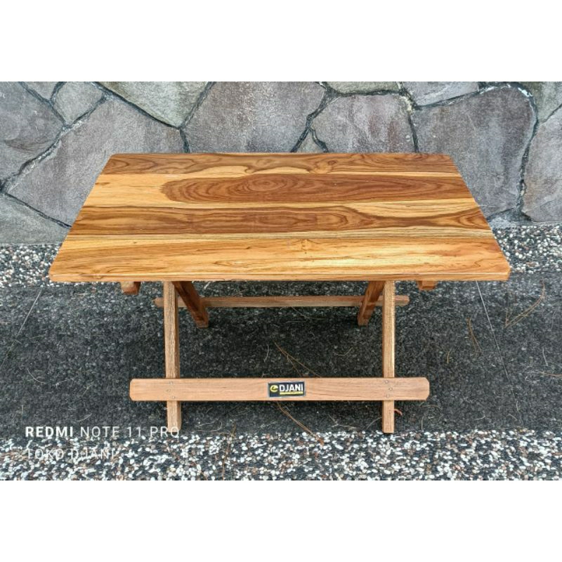 KAYU Dampar/ Laptop Desk/ Work Desk/ Study Desk/ Teak Wood Folding ...