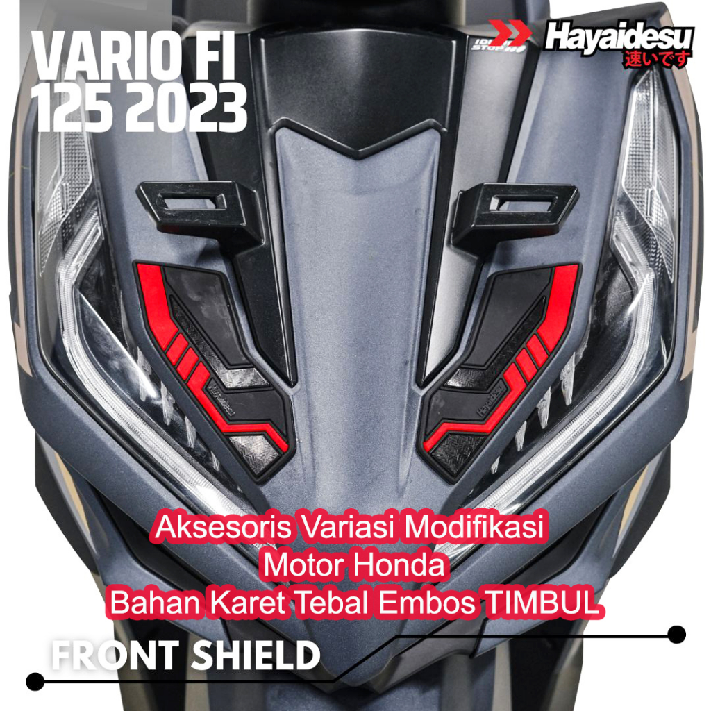 Honda Vario Fi 125 Years 2023 FRONT SHIELD, Motorcycle Modification ...