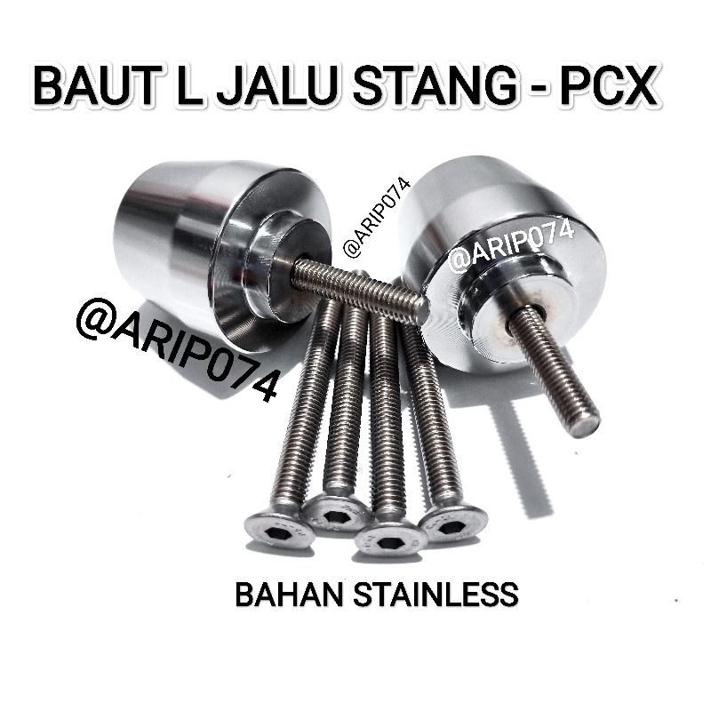 Pcx HANDLEBAR STRAIGHT L BOLT PCX HANDLEBAR STRAIGHT BOLT STAINLESS L ...