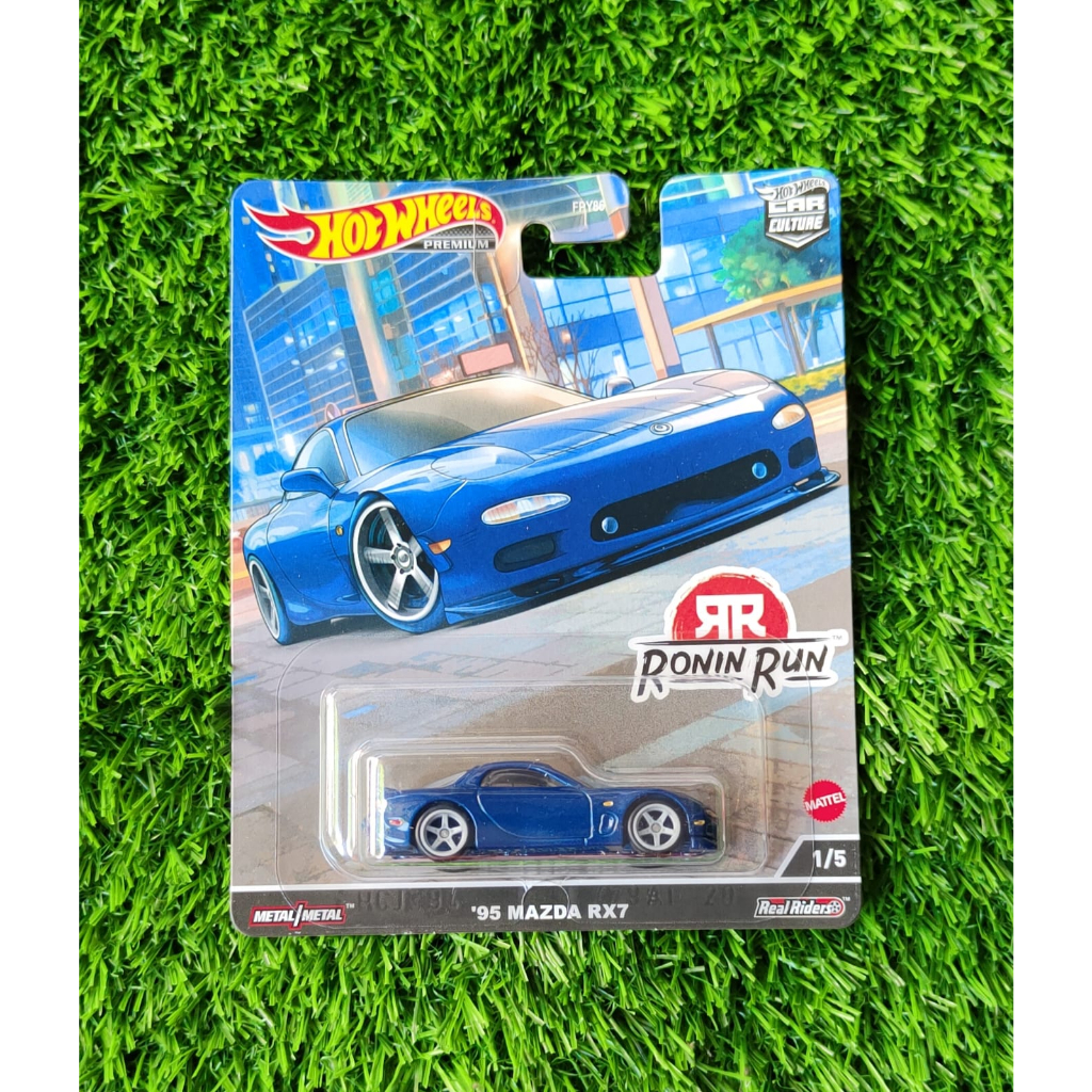 HOT WHEELS '95 MAZDA RX7 CAR CULTURE RONIN RUN BLUE BLUE | Shopee ...