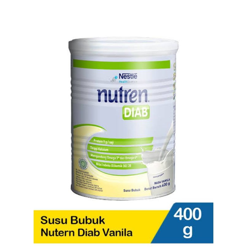 Nestle Nutren Diab 400 g Vanilla Diabetes Powdered Milk | Shopee ...