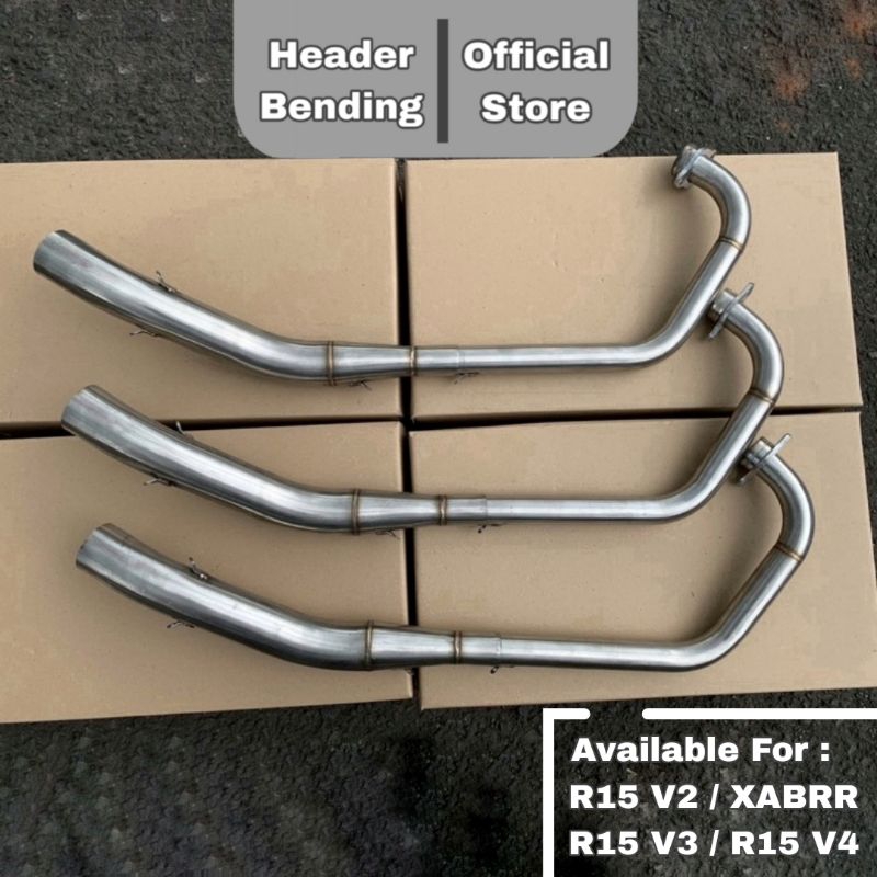 Header R15 V2/Neck Exhaust Racing Yamaha R15 v3/header R15 V4/Neck R15 ...