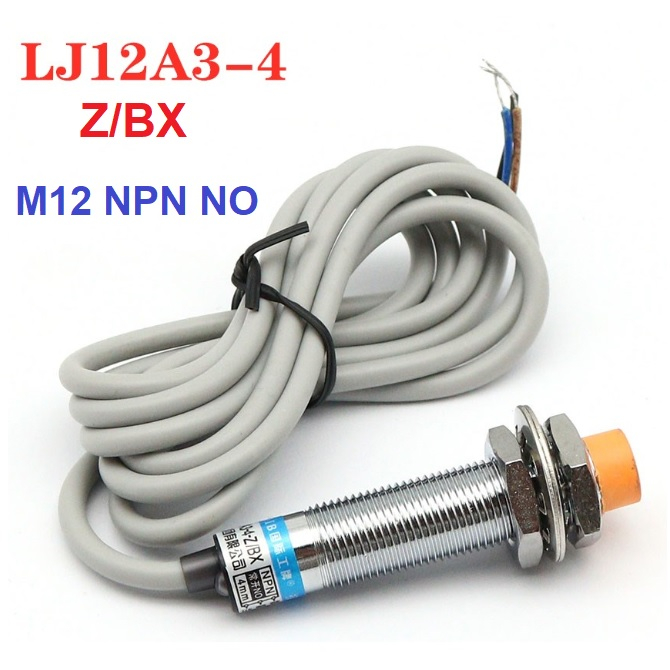 M12 NPN NO BR Detection Switch 36V LJ12A3-4-Z/BX 12MM Inductive Proximity Sensor | Shopee ...