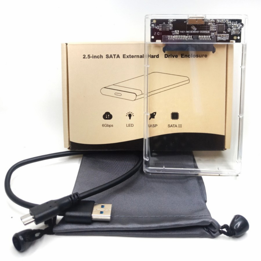 Ensure Case HDD 2.5 Sata III USB 3.0 External Hard Drive Casing ...