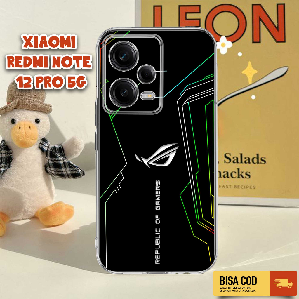 HP Latest XIAOMI REDMI NOTE 12 PRO 5G Case Motif [ROG] XIAOMI REDMI ...