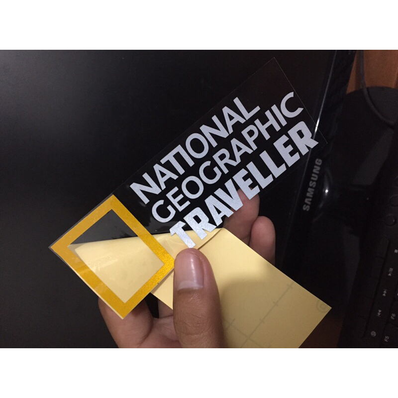 NATIONAL geographic TRAVELLER stickers | Shopee Philippines
