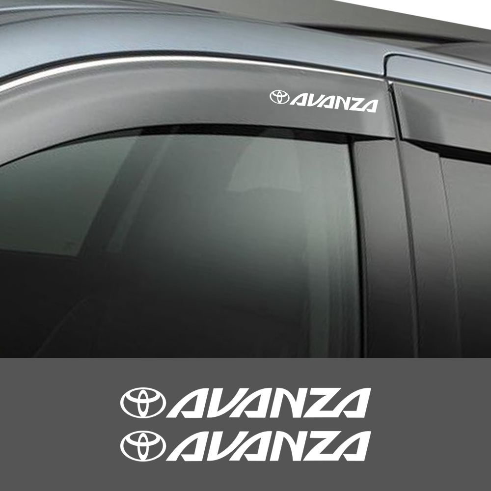 Toyota Avanza Car Gutter Sticker - Car Visor Decal Sticker | Shopee ...