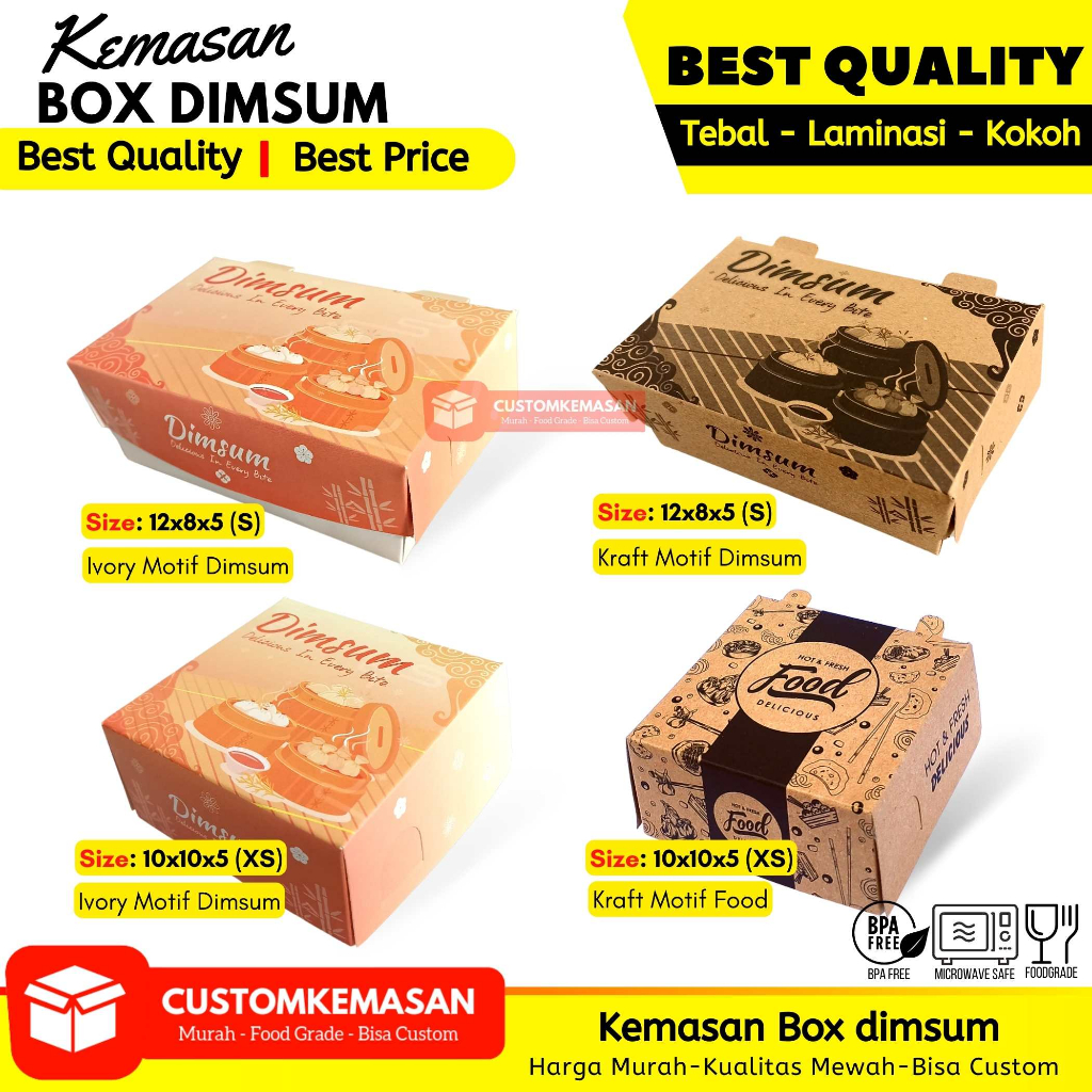 Dimsum Box/Dimsum Box/Dimsum Container/Takoyaki Box/Takoyaki Box/Bread ...