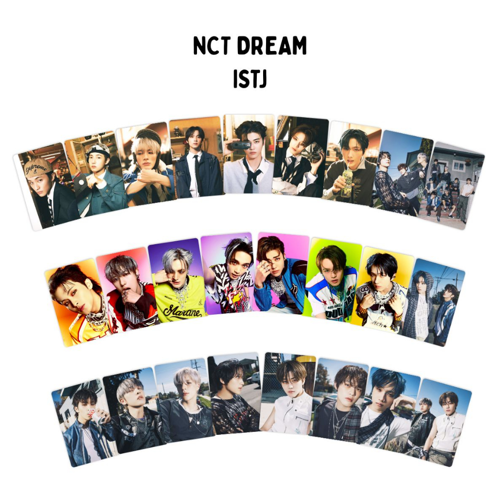 [1 Side] NCT Dream ISTJ Photocard Contains 25 Unofficial pcs | Shopee ...