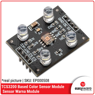 TCS3200 Color Sensor Recognition Detector module with White LED Light 3 ...
