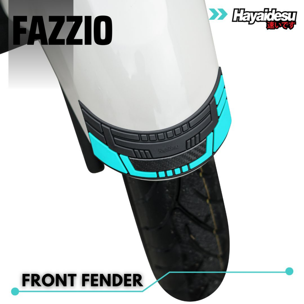 Yamaha FAZZIO Motorcycle Front Fender Cover Body Protector -HAYAIDESU ...