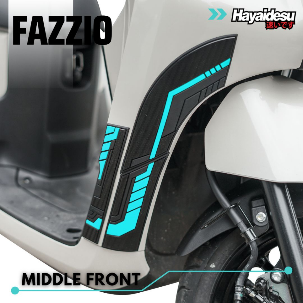 Yamaha FAZZIO Motorcycle Body Protector Lower Front Cover -HAYAIDESU ...