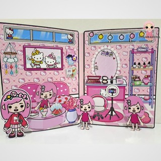 Toca LIFE WORD HELLO KITTY QUIET BOOK/PAPER DOLLS/TOCA BOCA/TOKA BOKA ...