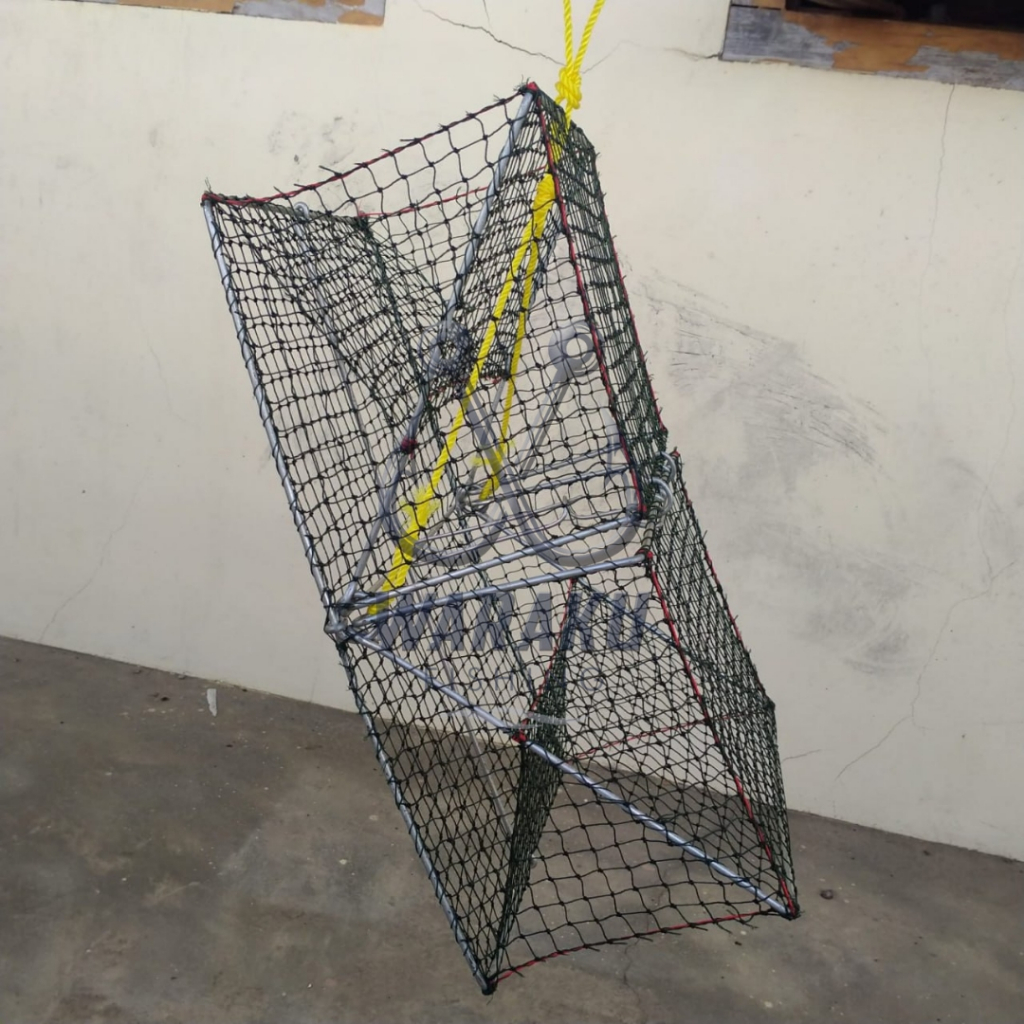 Galvanized PE Crab Crab Crab Trap Bubu | Shopee Philippines