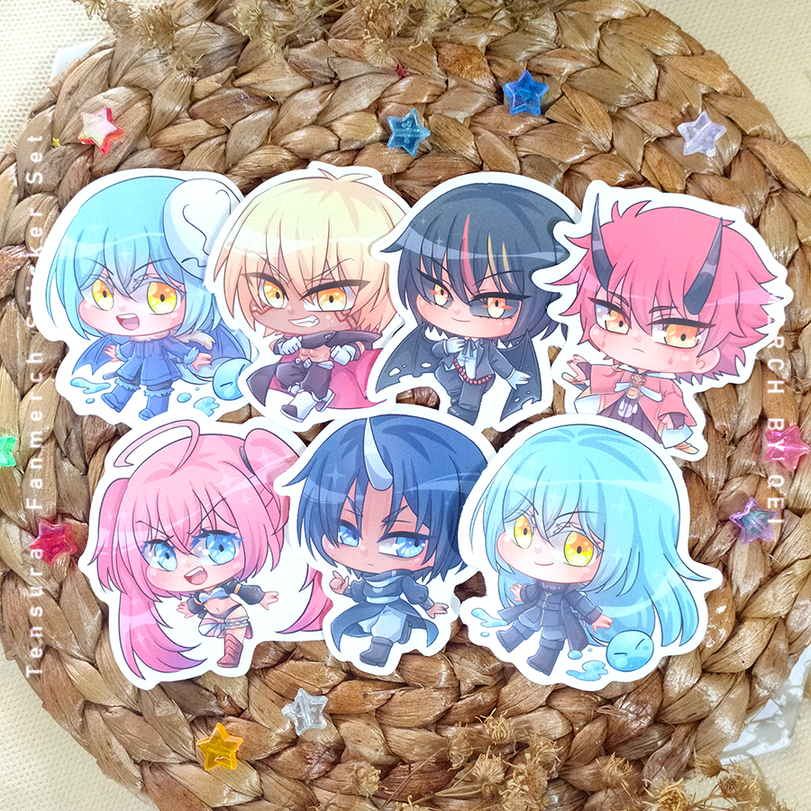 Tensura Tensei Shitara Slime Datta Ken Fan Merchandise Sticker | Shopee ...