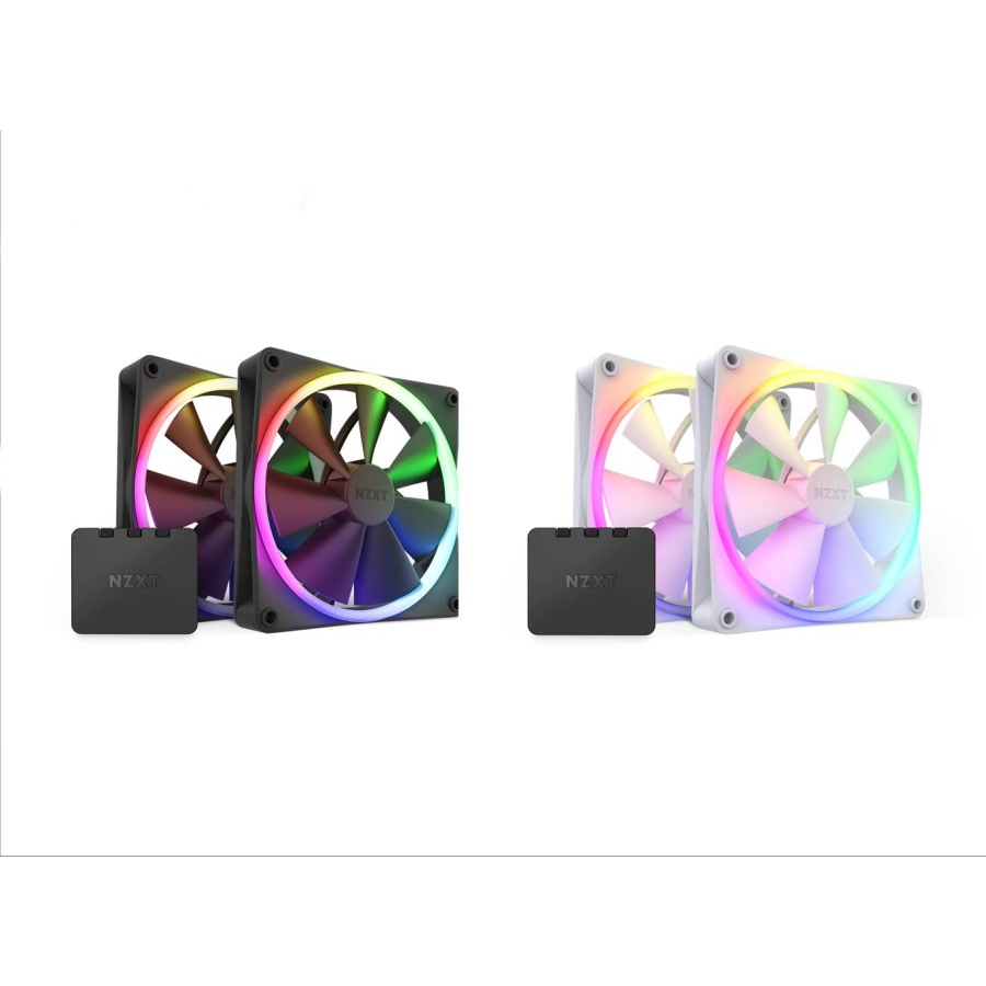 Nzxt F140 RGB Twin Pack (2X140Mm RGB Fans & Controller) | Shopee ...