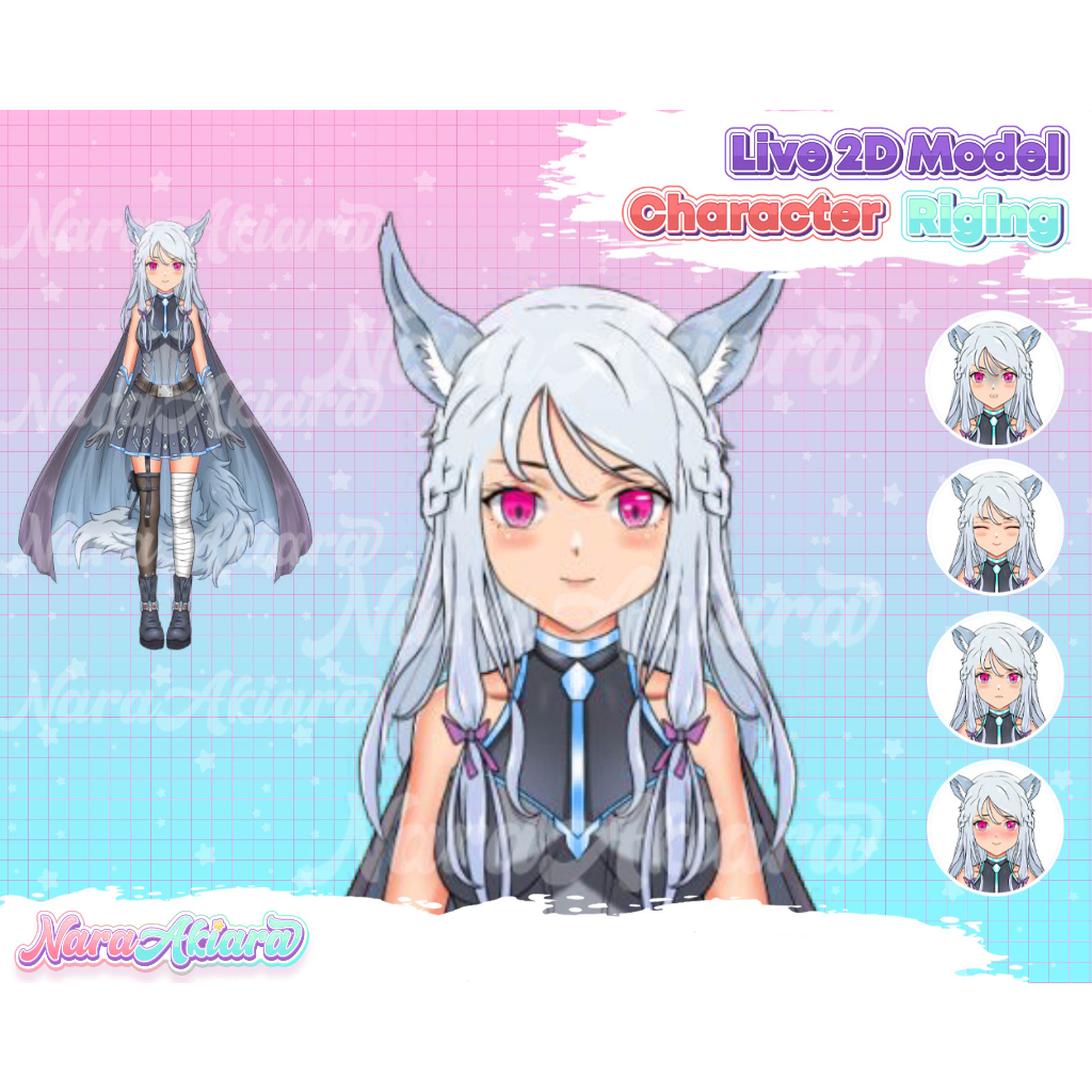 Start To Be VTuber With VTuber With Ready To Use Live2D Anime ...