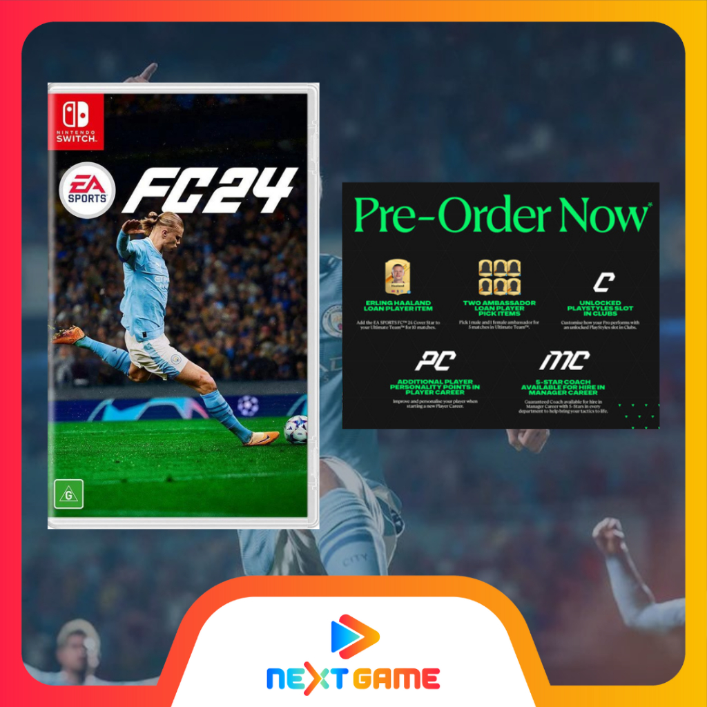 Nintendo Switch EA Sports FC 24 FC24 Football - FIFA 24 | Shopee ...