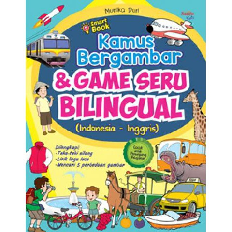 Smart Book Illustrated Dictionary and Fun Games Bilingual (Indonesian ...