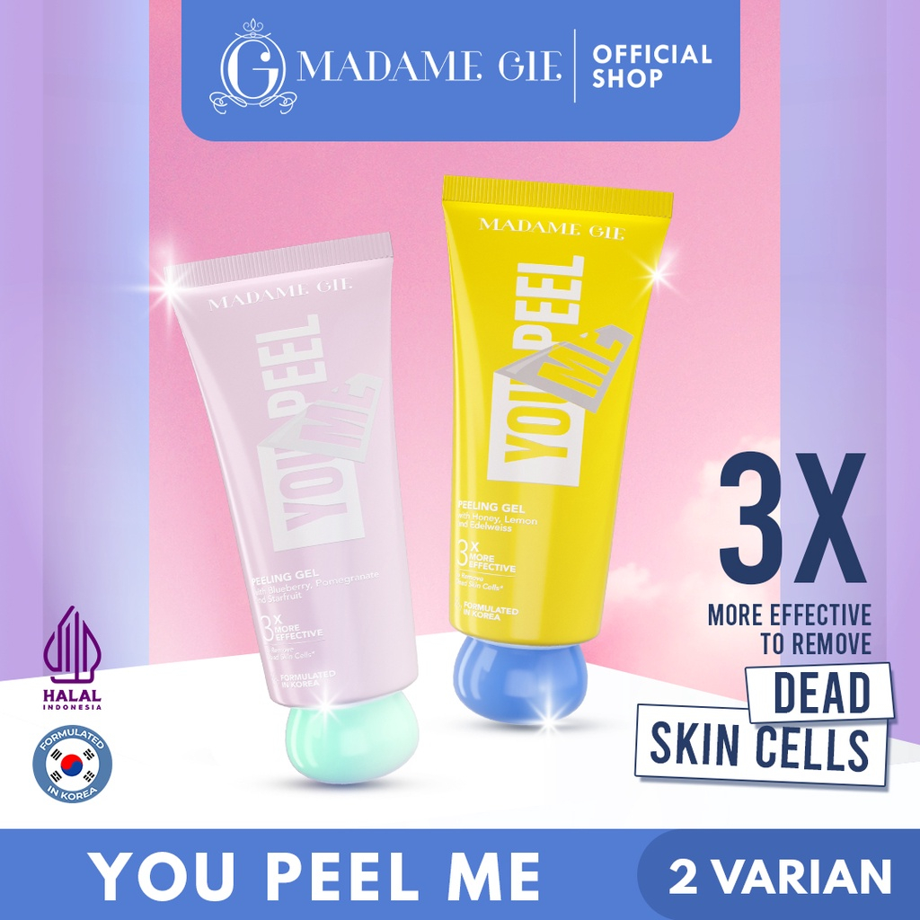 Madame Gie You Peel Me Peeling Gel - 3x More Effective Skin Exfoliating ...