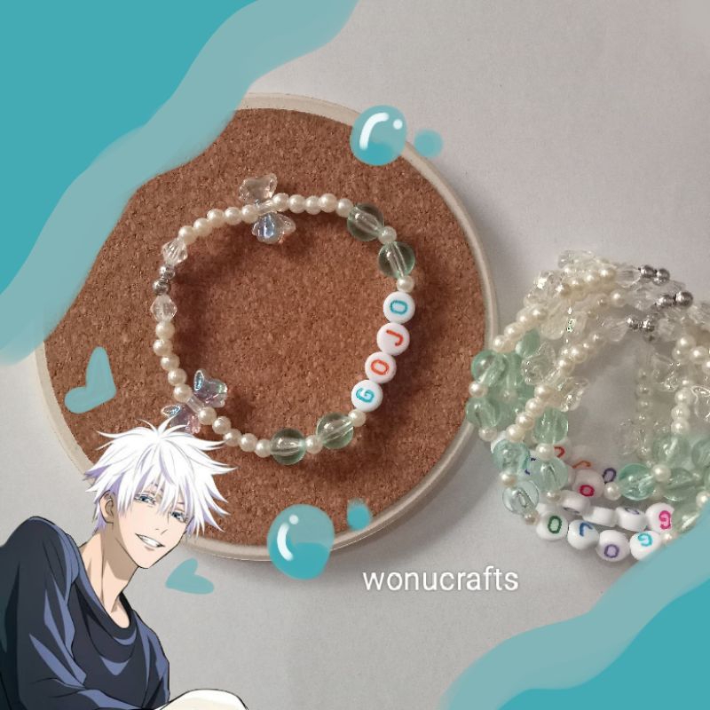 Jujutsu kaisen - gojo satoru bracelet / bracelet | Shopee Philippines
