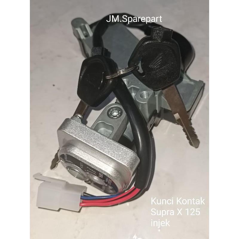 Ignition, ignition key assembly, set of Supra x 125 with 4 cables ...