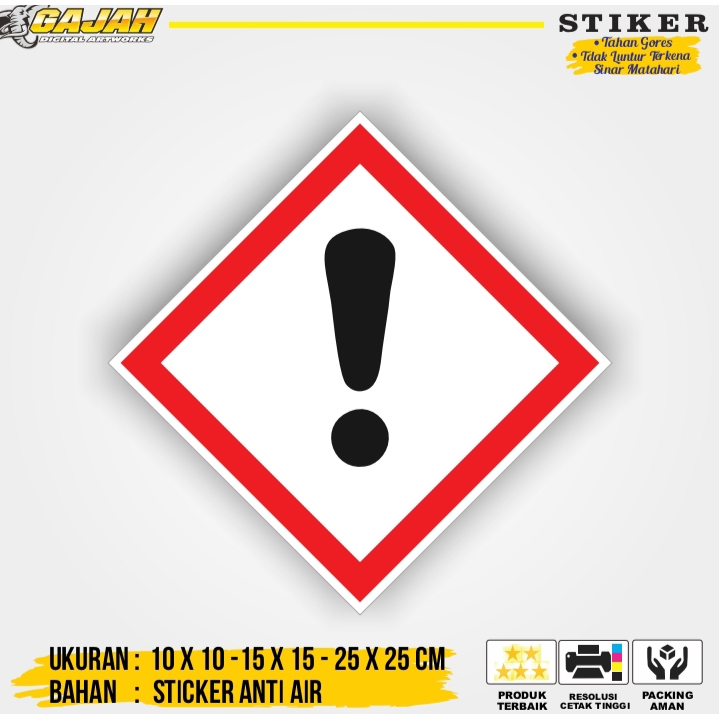 B3 Waste Symbol Sign Label Sticker Sticker Harmful And Toxic Material ...