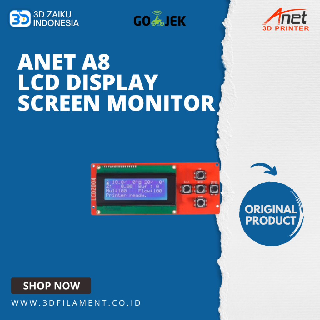 Original Anet A8 LCD Display Screen Monitor | Shopee Philippines