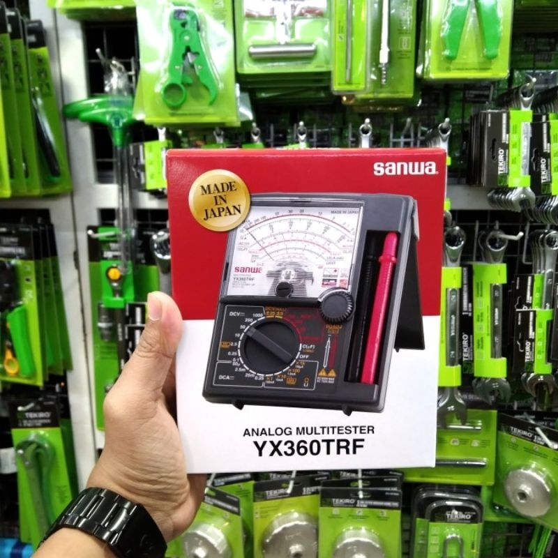 ORIGINAL Multitester / Analog Multimeter Sanwa YX360TRF | Shopee ...