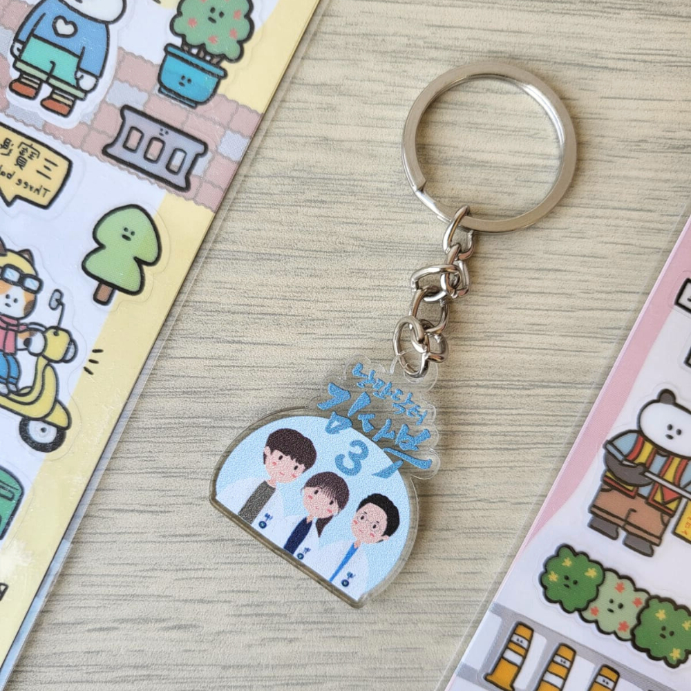 Dr ROMANTIC 3 KEYCHAIN AND POP SOCKET DRAMA KOREA / KDRAMA / DRAKOR ...