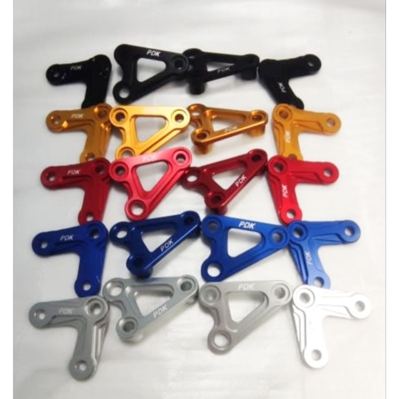 MESIN Full cnc thick upper and lower engine mounting brackets for ninja ...