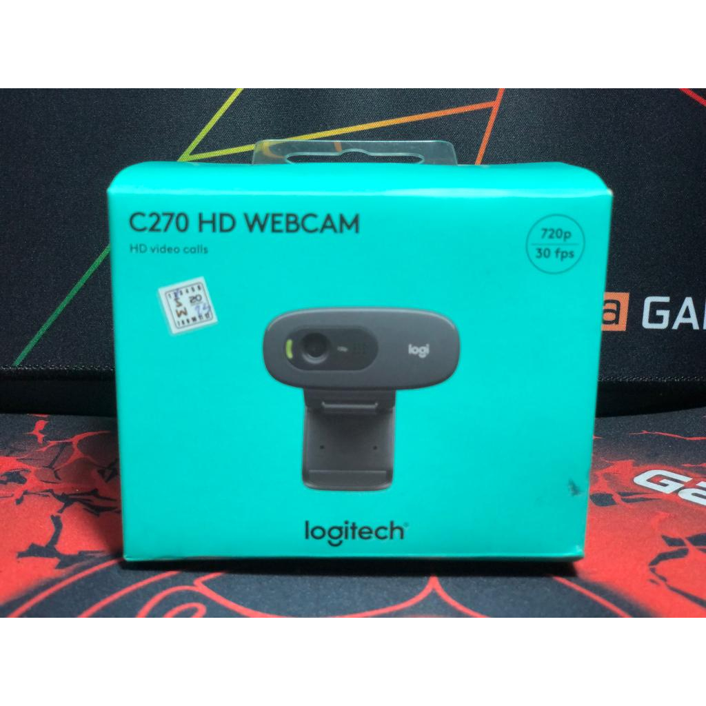 Logitech C270 Webcam HD 720p for Windows, Mac OS & Chrome OS | Shopee ...