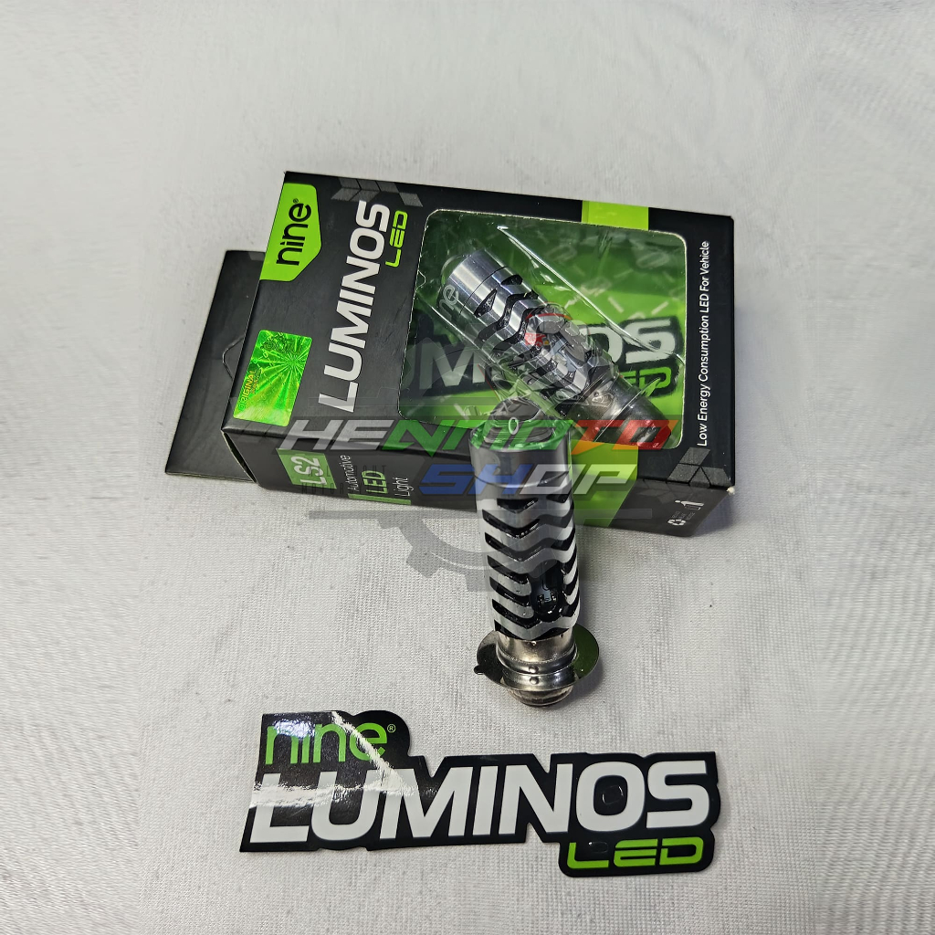 H6 LASER Motorcycle Main LED Light+Twilight NINE LUMINOS LS2 | Shopee ...