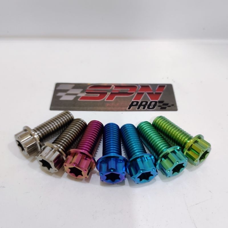 Original BREMBO 4P TITANIUM BOLT | Shopee Philippines