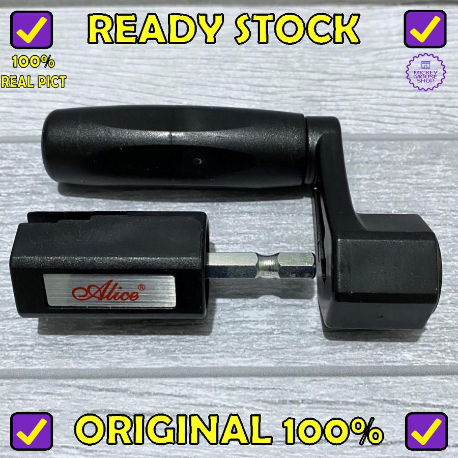 Alice A009C String Winder Dryer Peg Drill Drill Head Bass Guitar ...