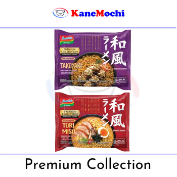 Indomie Premium Collection - Fried Takoyaki & Miso Sauce Ramen | Shopee ...