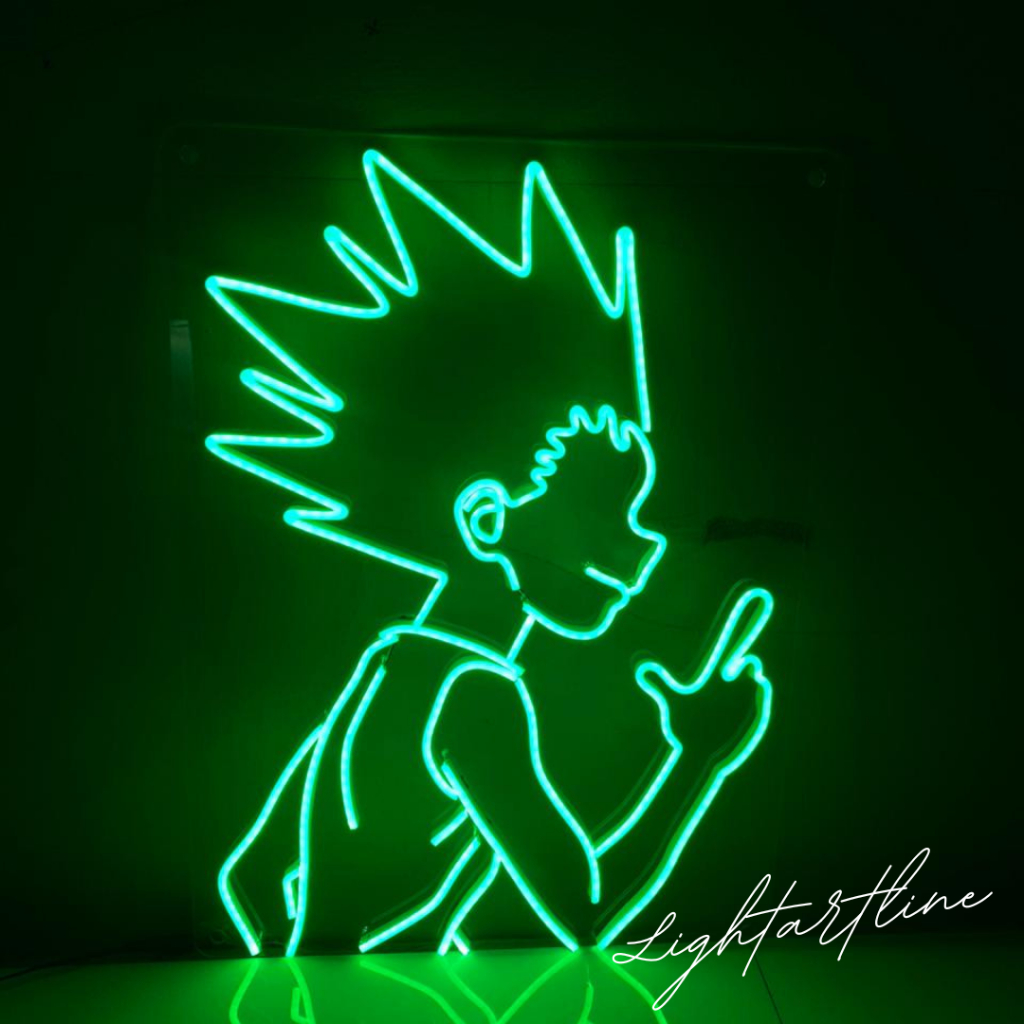 Neon Flex GON Hunter x Hunter - Neon Sign Logo GON Hunter x Hunter ...