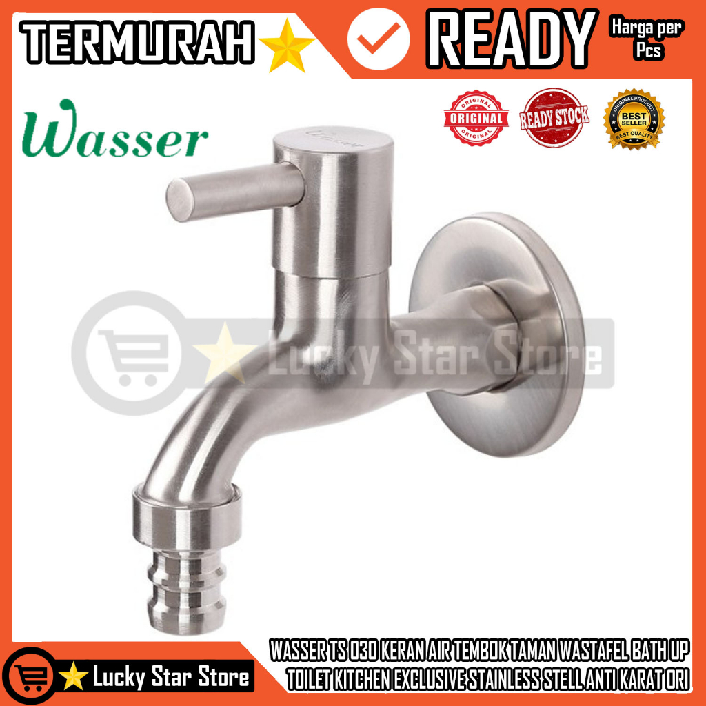 WASSER TS 030 WALL WATER FAUCET SHOWER WASHBASIN BATHUP AER BATHROOM ...