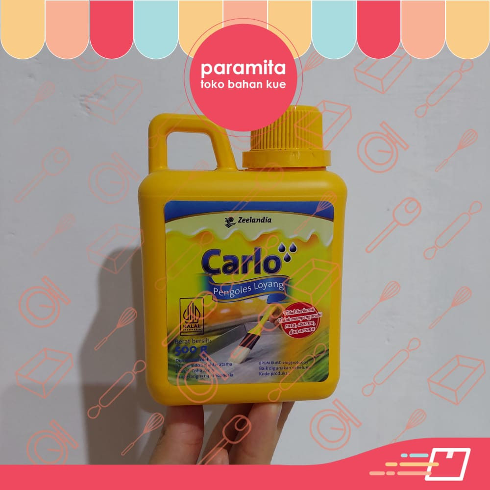 Carlo Baking Pan Grease 500 ML | Shopee Philippines