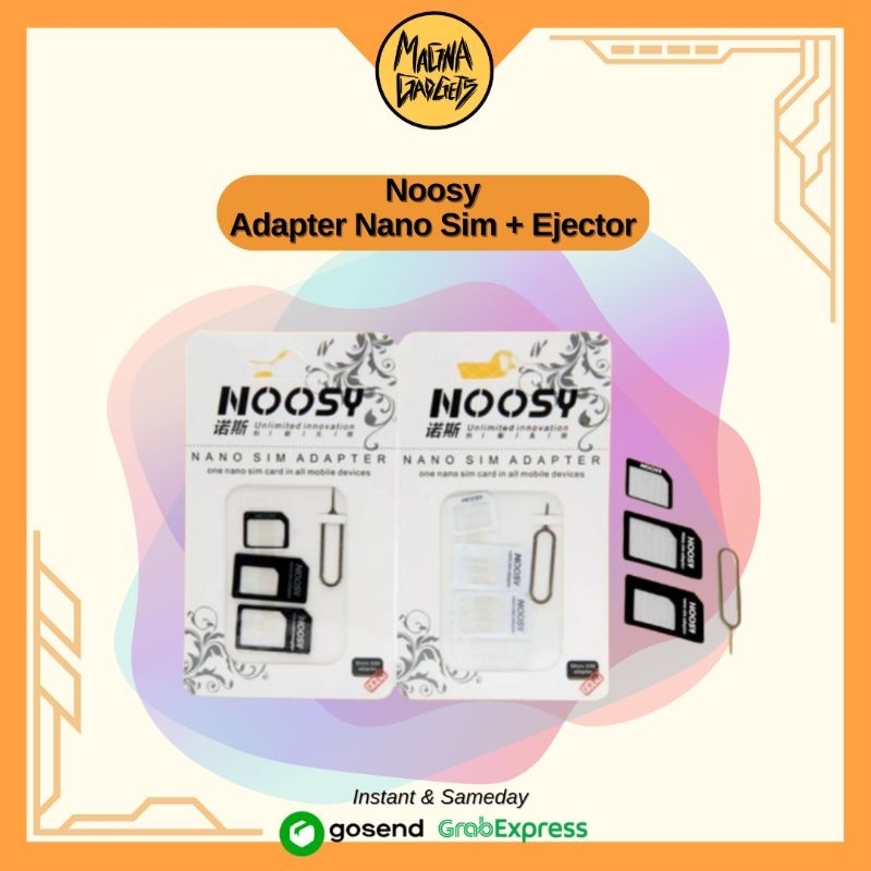 Noosy Sim Card Adapter / Sim Card Ejector / Noosy Nano Sim Adapter ...