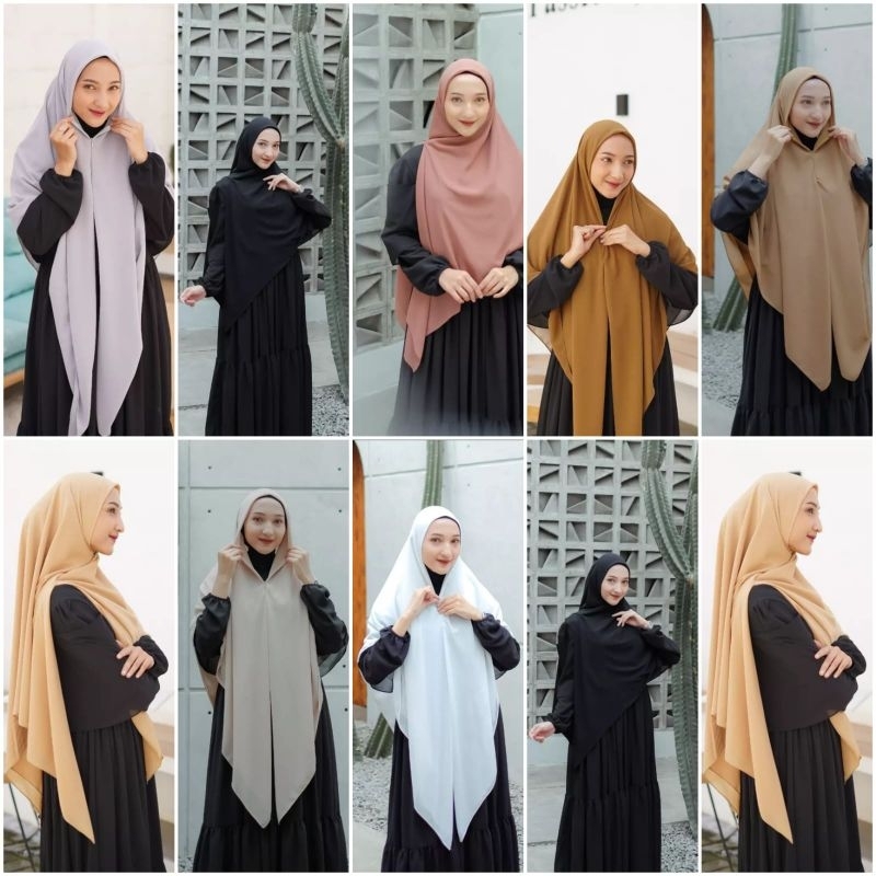 Jumbo zipper Quadrilateral Hijab150*150cm jumbo Quadrilateral Premium ...