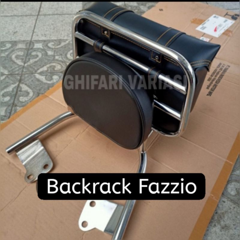 Yamaha Fazzio Back Rack. Yamaha Fazio Accessories Plus Foam Pads and ...