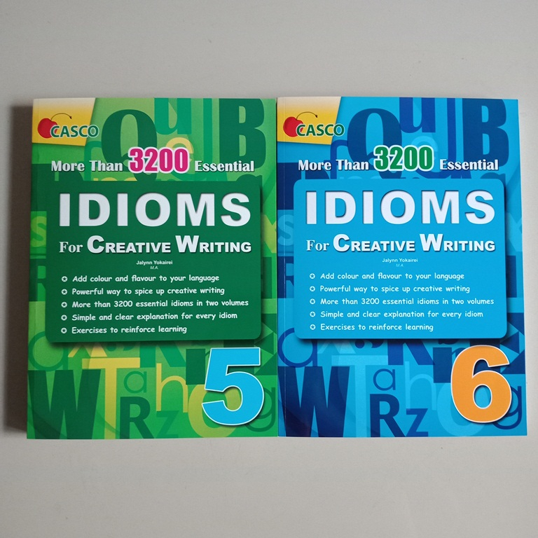 Idioms Book for Creative Writing 5 - 6 (Selection Per Book) | Shopee ...