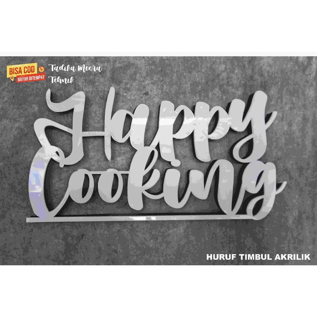 Happy Cooking Raised Letters | Shopee Philippines