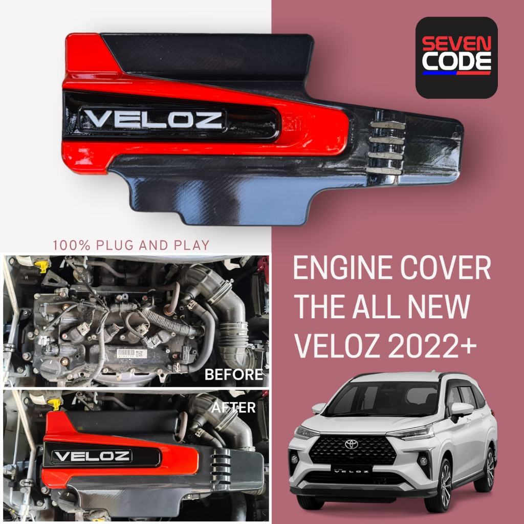 MESIN Veloz 2022 ENGINE COVER/AVANZA VELOZ 2022 ENGINE COVER | Shopee ...