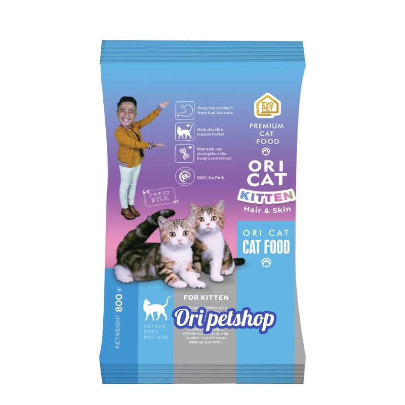 Original cat food cat kitten 800g - cat food kitten beauty skin ...