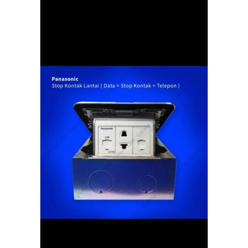 Panasonic floor socket telephone data cat 6 floor socket panasonic pop ...