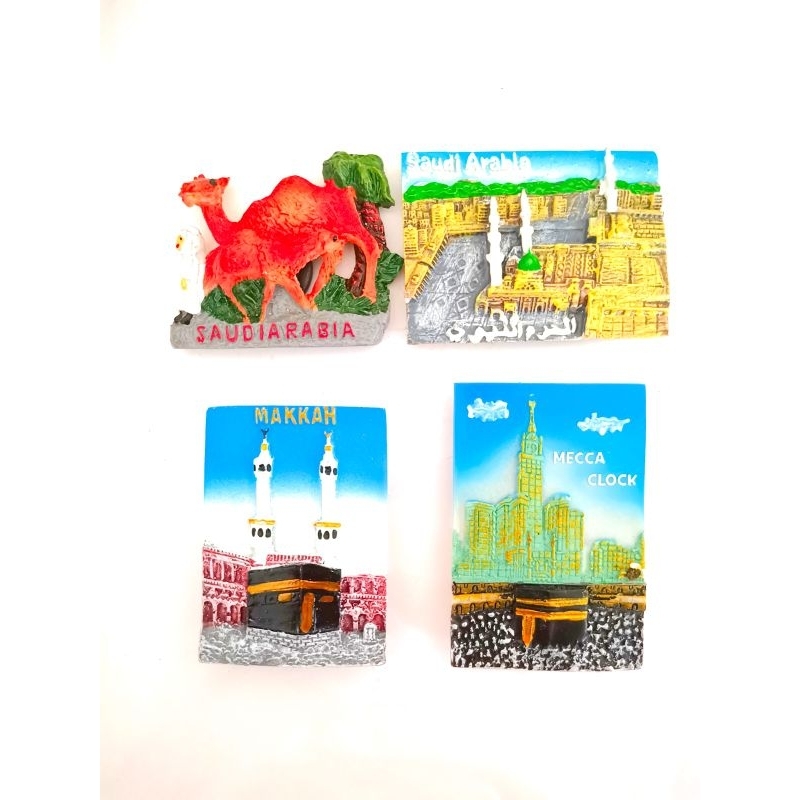 Fridge Magnets saudi Arabia Fridge Magnets Mecca Medina Camel kaabah ...