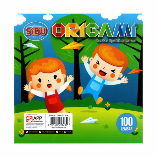 Sidu Origami Paper 14x14cm - Contents 100 Sheets | Shopee Philippines